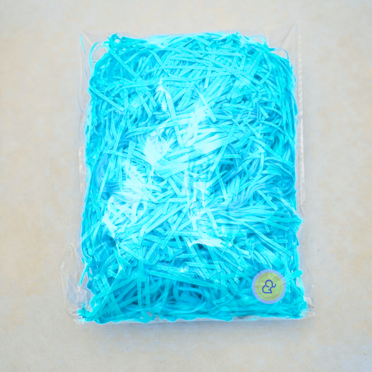 Light Blue Crinkle / Shredded Paper Grass – Cibrandy