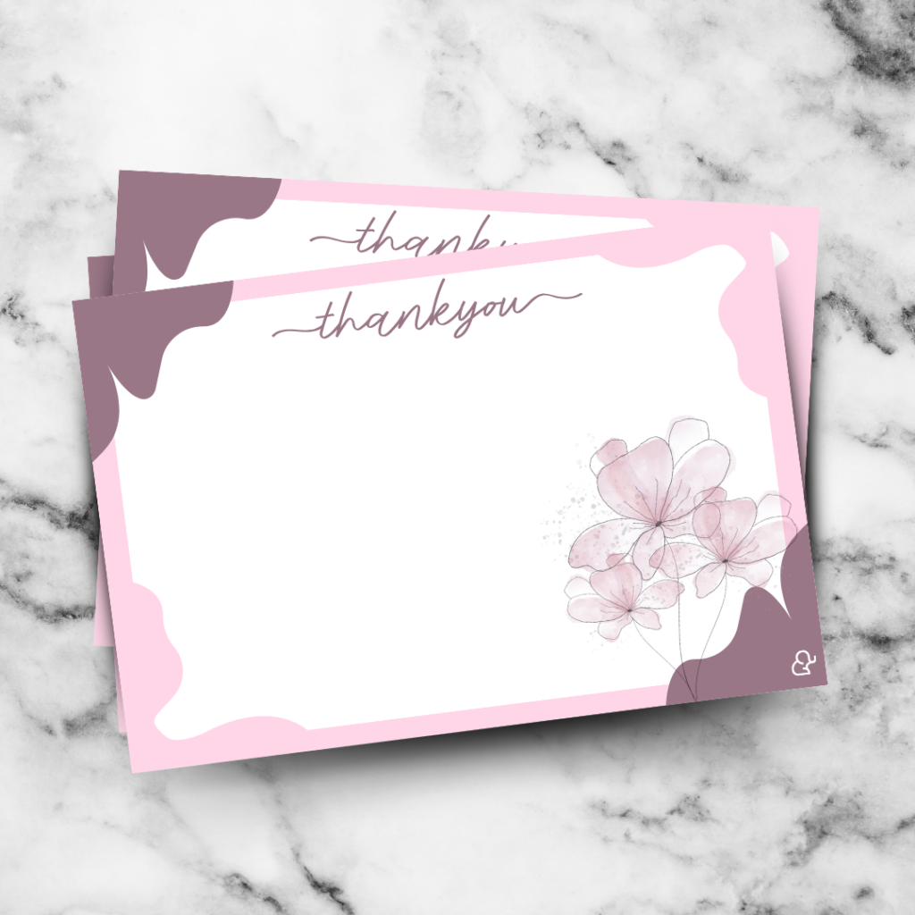 ‘Pinteresty’ Thank you Note cards – Write Handwritten Notes to make it ...